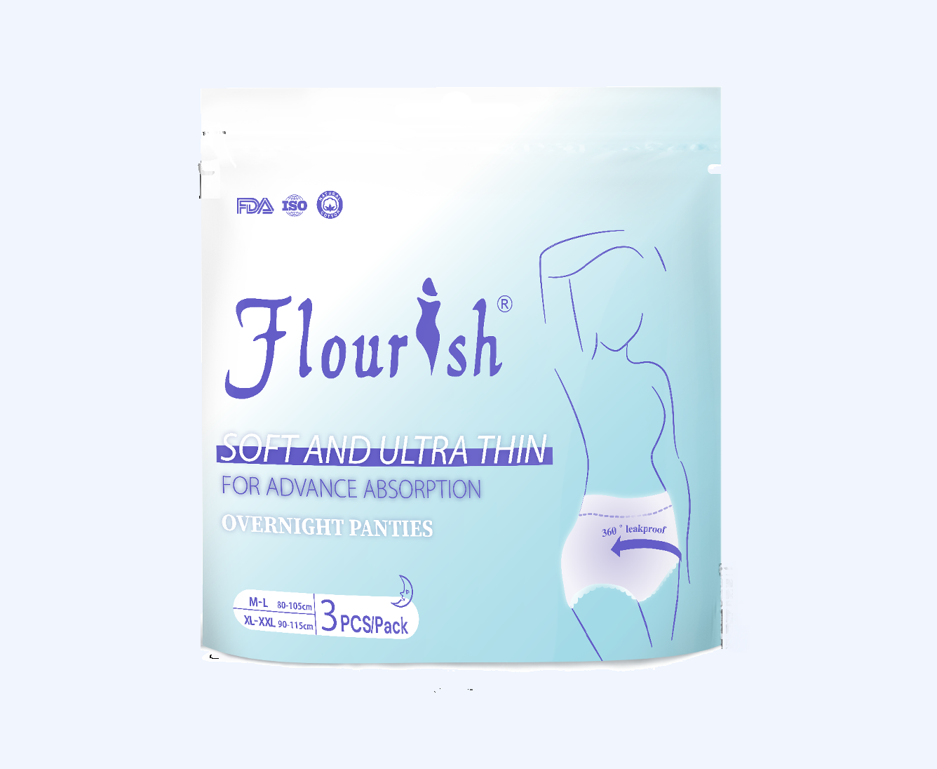 Sanitary Pads for Periods in Pakistan | Breathable | Flourish – Flourish Nightwear & Undergarments